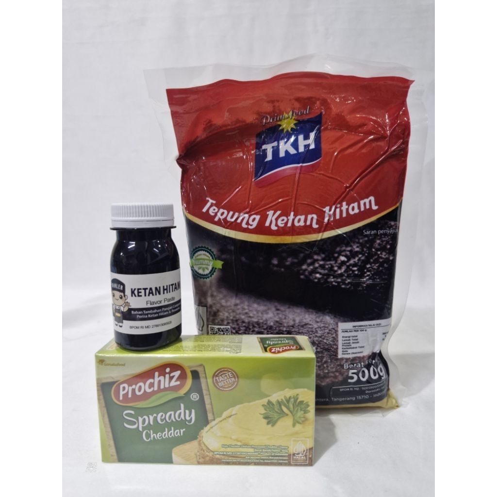 Viral Melted Black Glutinous Rice Cake Package (Black Glutinous Rice ...