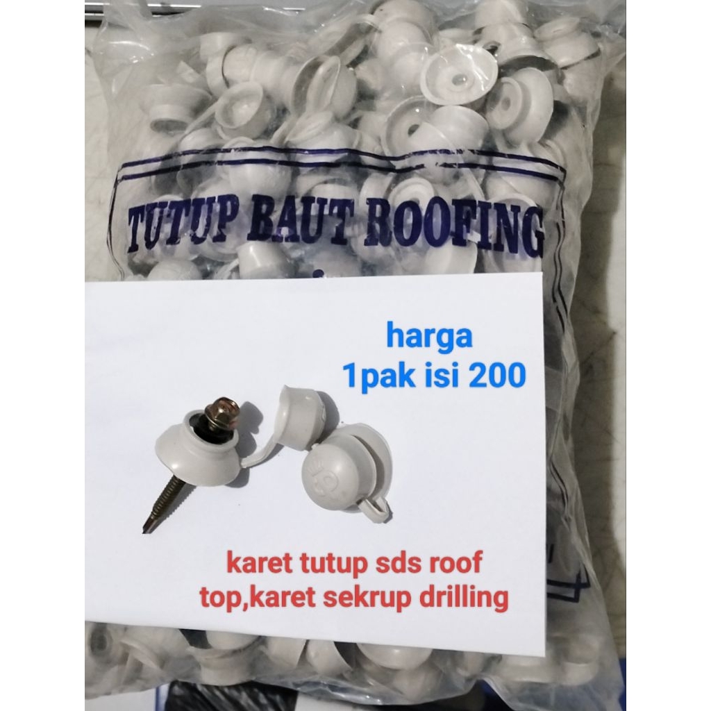 Roofing bolt caps, rubber drilling screw caps, sds bolt caps, rubber ...