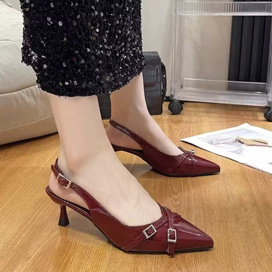 Juragan Online - NIKITA Pump Heels Women's Work Shoes with 2 Buckles ...