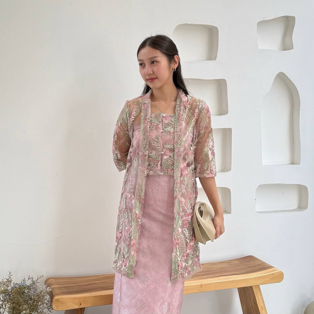 CARAVAL - Wulan Kebaya Modern Kartini Kebaya/ Long Kebaya/ Graduation ...