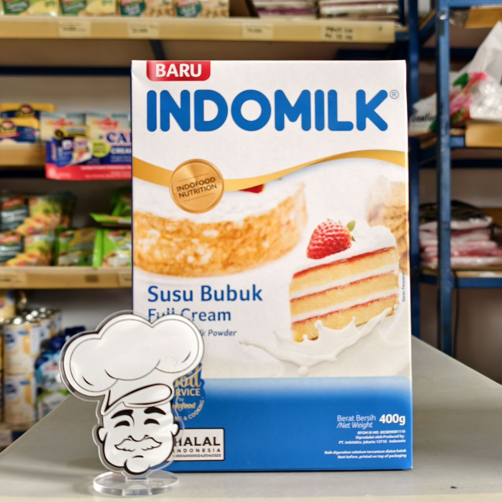 Indomilk Milk Powder 400Gr / Indomilk FullCream Milk Powder / Indomilk ...