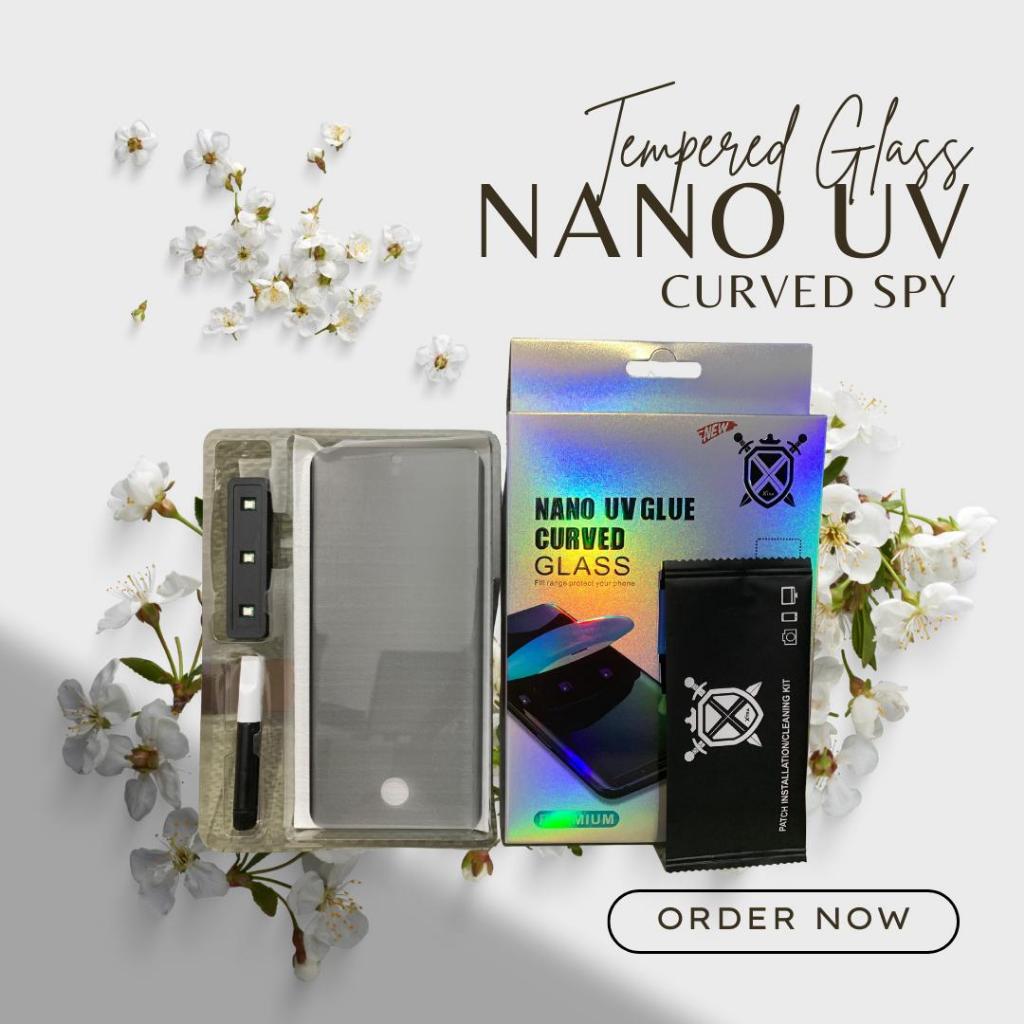 HP Tempered Glass UV Nano Liquid Spy All Types Curvedhp | Shopee Malaysia