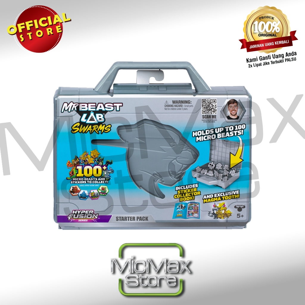 MrBeast MR BEAST Lab Swarms S3 Hyper Starter PackFusion 24892 | Shopee ...
