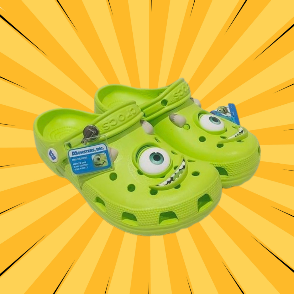 Crocs Monster Inc Mike Classic Clog Unisex Sandals for Children and ...