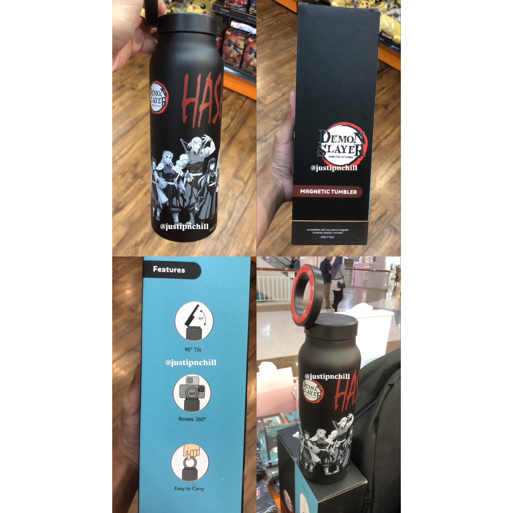 Merch Demon Slayer Magnetic Tumblr Stainless Steel 710mL | Shopee Malaysia