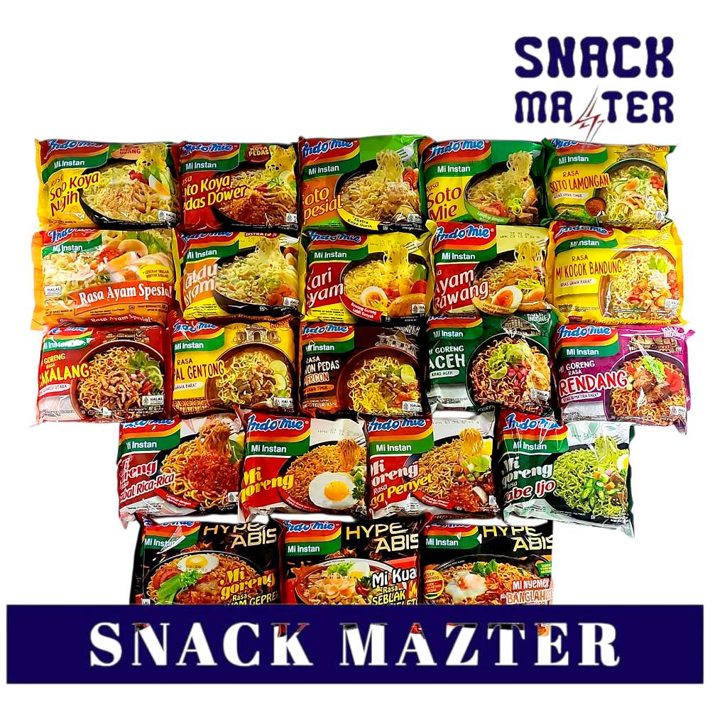 Indomie Pack of 5 - Fried Indomie, Culinary, Hype and Boiled | Shopee ...