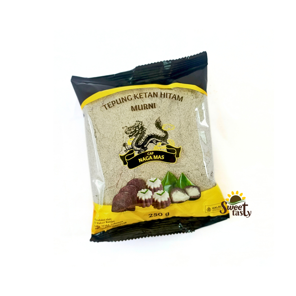Naga Mas Black Glutinous Rice Flour 250 gr | Shopee Malaysia