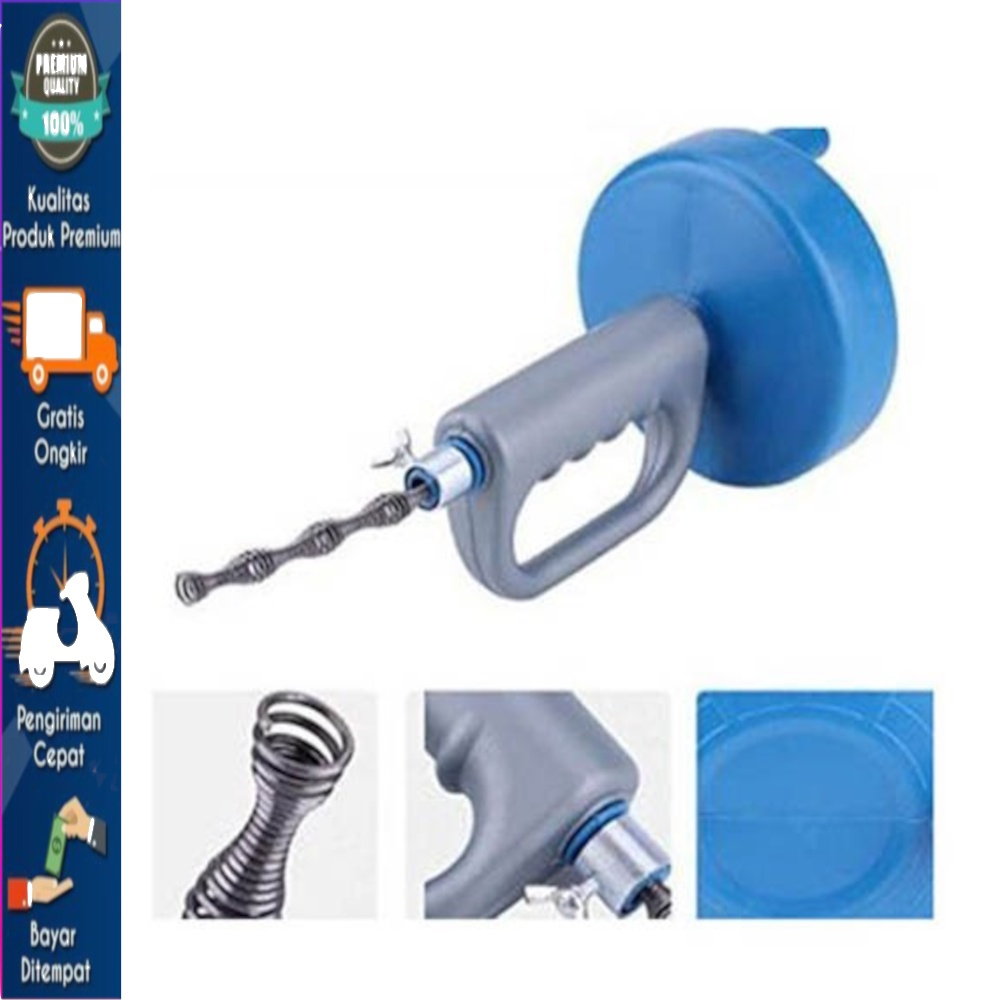 Pipe Cleaner 10m Clogged Pipeline Cleaning Wire | Shopee Malaysia
