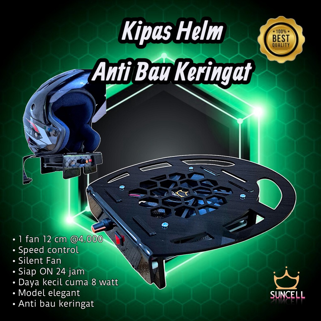 Helmet Fan for drying helmets after washing or absorbs sweat, finished ...