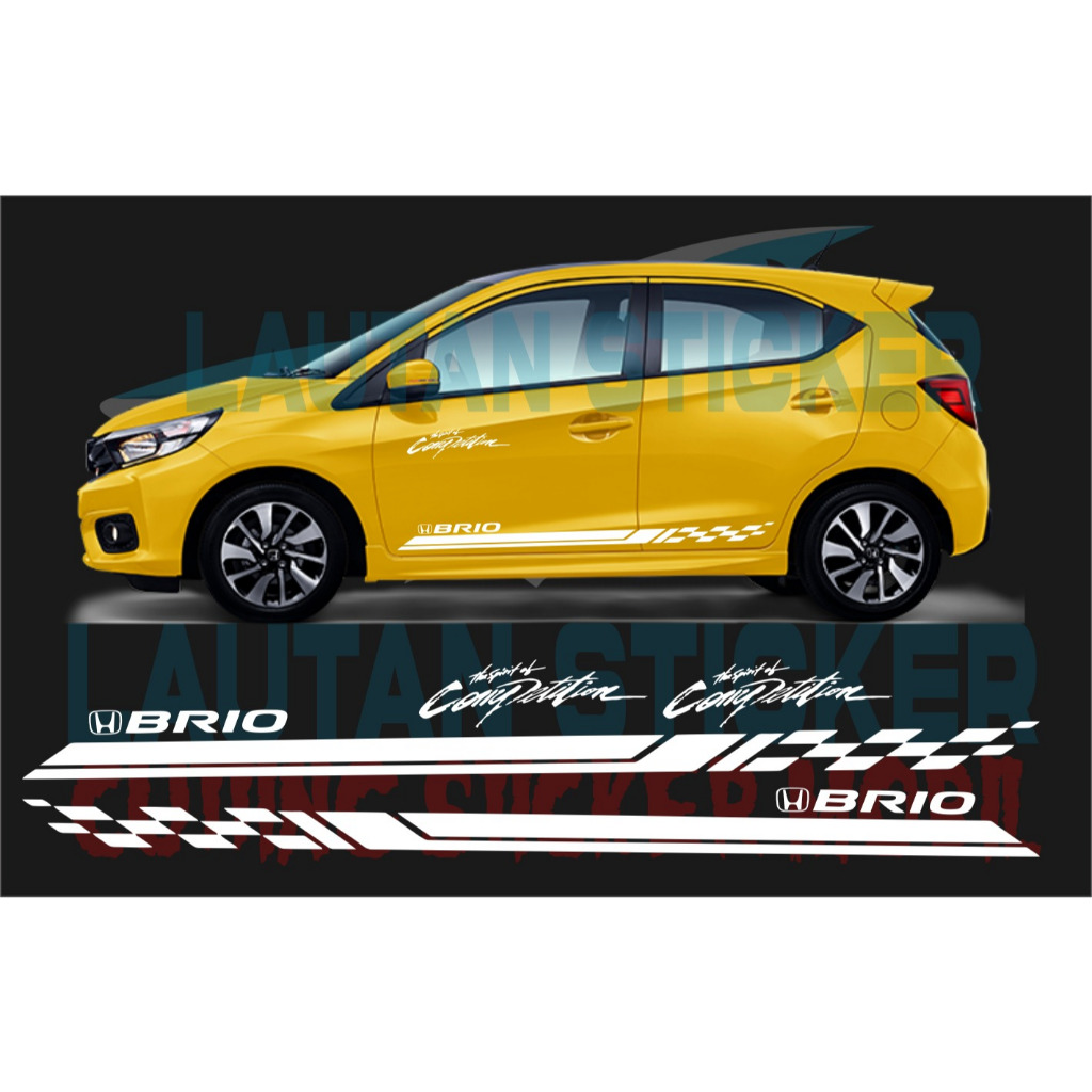 Honda Brio jazz car stickers all cutting types, the newest cool Brio ...