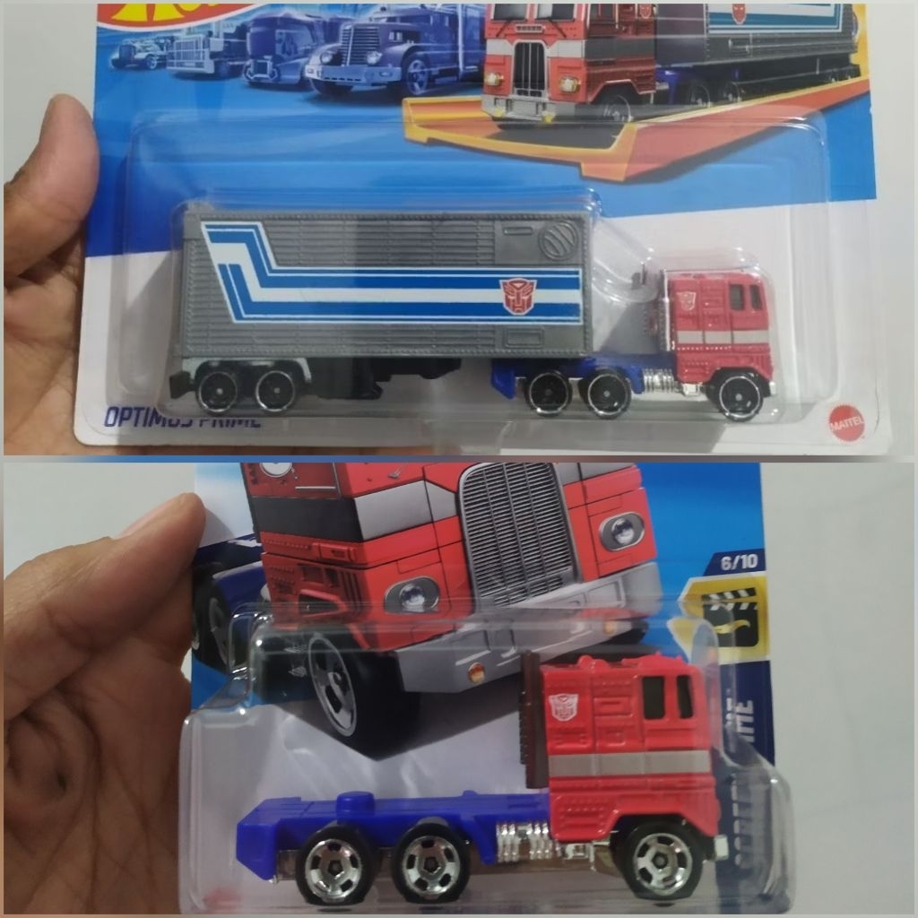 Hot Wheels Optimus Prime | Fleet Series Tracks | Transformers ...