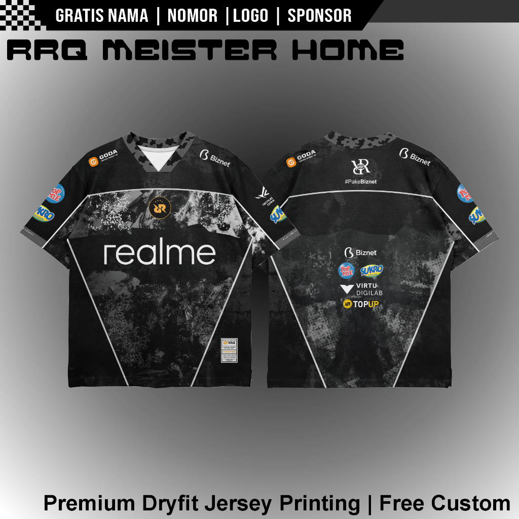 Latest RRQ Meister Mid 2025 / S15 Jersey / RRQ S14 Home Shirt Free to ...