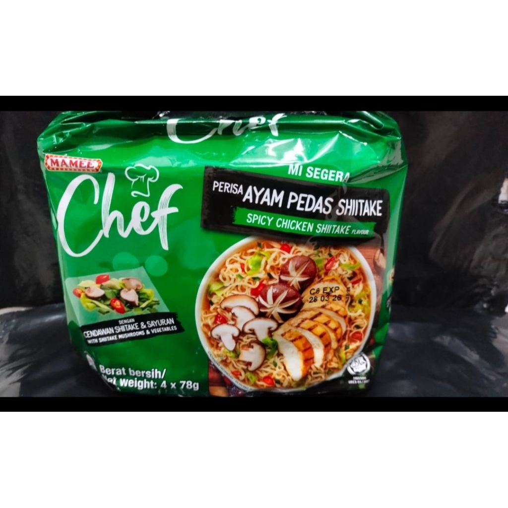 MAMEE CHEF INSTANT KUAH / FRIED NOODLES | Shopee Malaysia
