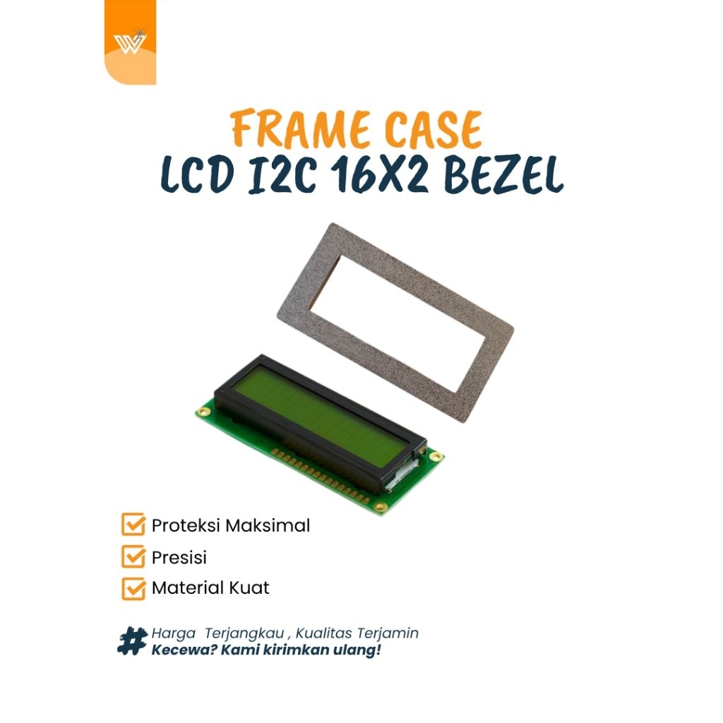 Frame Case LCD I2C 16x2 Bezel Casing Housing Enclosure | Shopee Malaysia