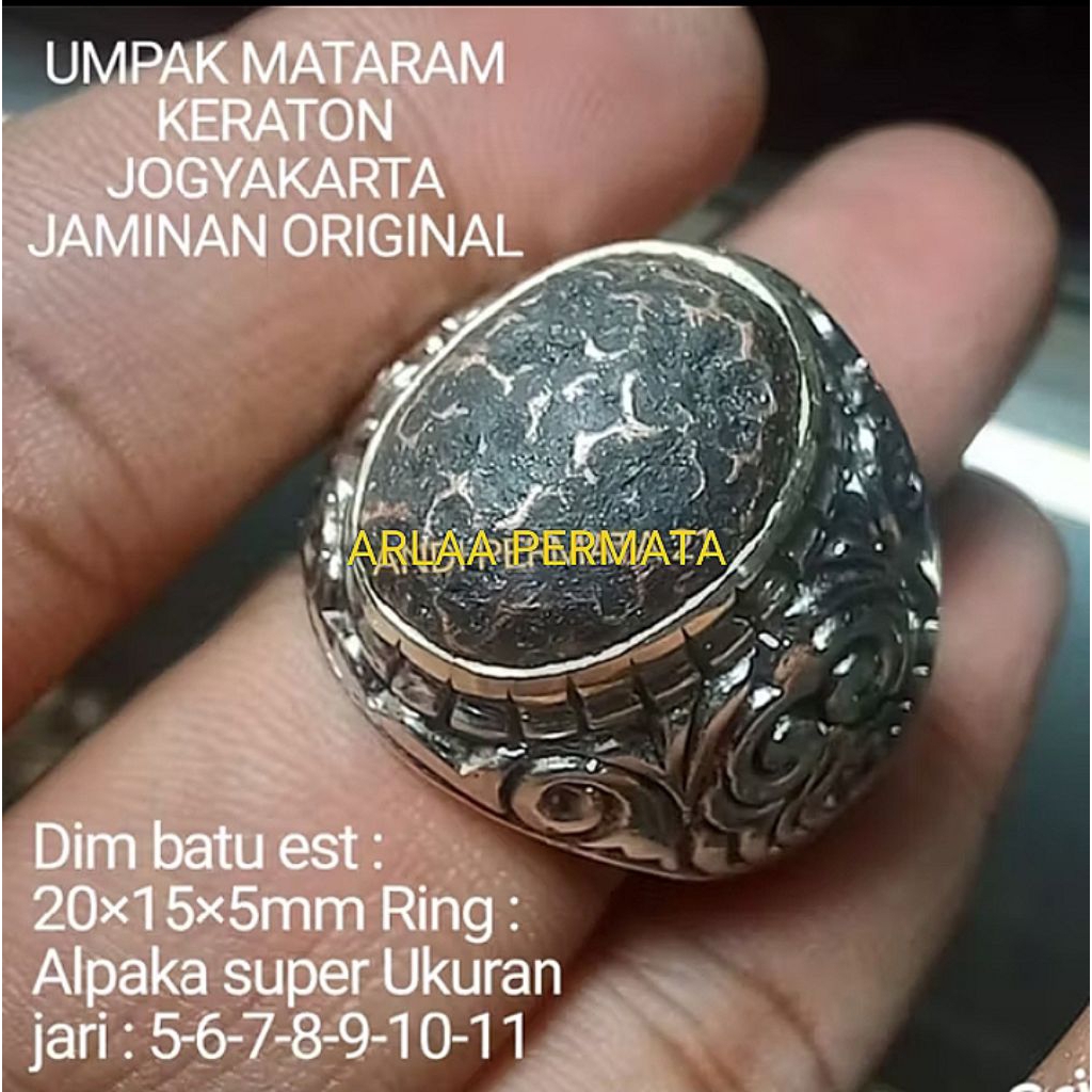 ORIGINAL JOGYAKARTA KERATON MATARAM STONE RING | Shopee Malaysia