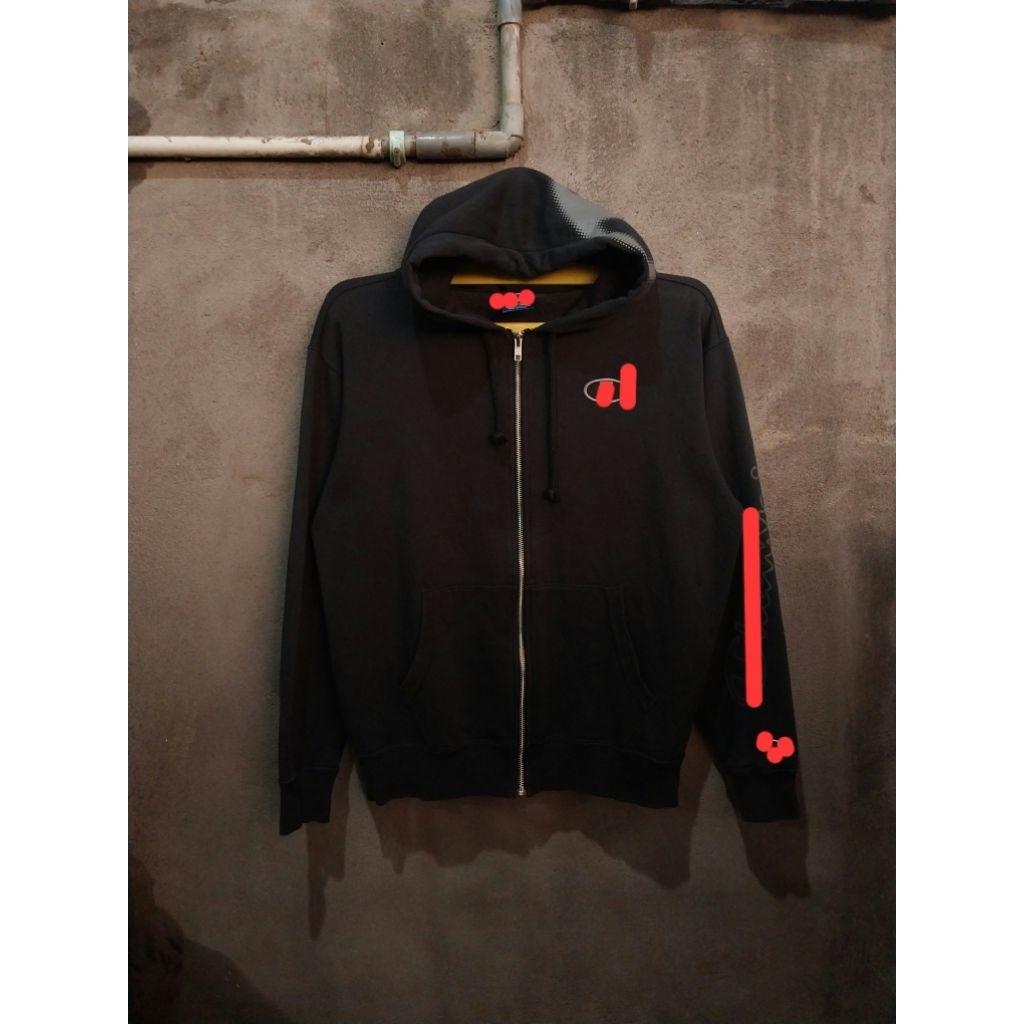 Zip Hoodie CH4 MP1 0N 0R1 size M over (P63 x L56) | Shopee Malaysia