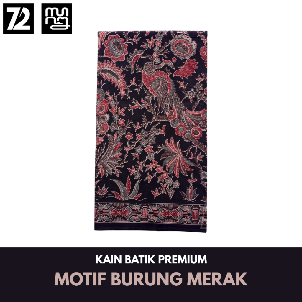 KATUN Premium Batik Fabric 72 Cotton Batiks with Peacock Motifs in ...