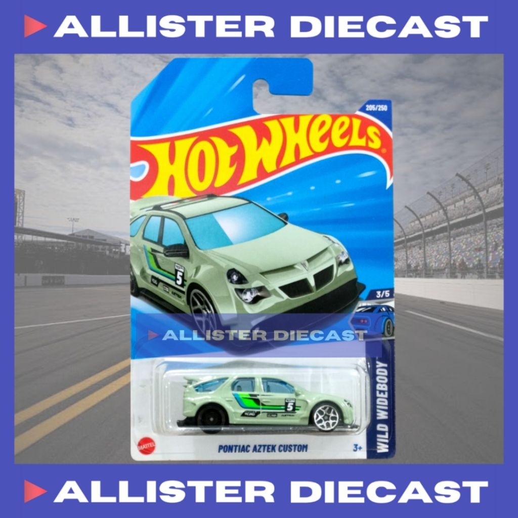 HIJAU Hot Wheels Pontiac Aztek Custom Green Hotwheels Pontiac Aztek ...