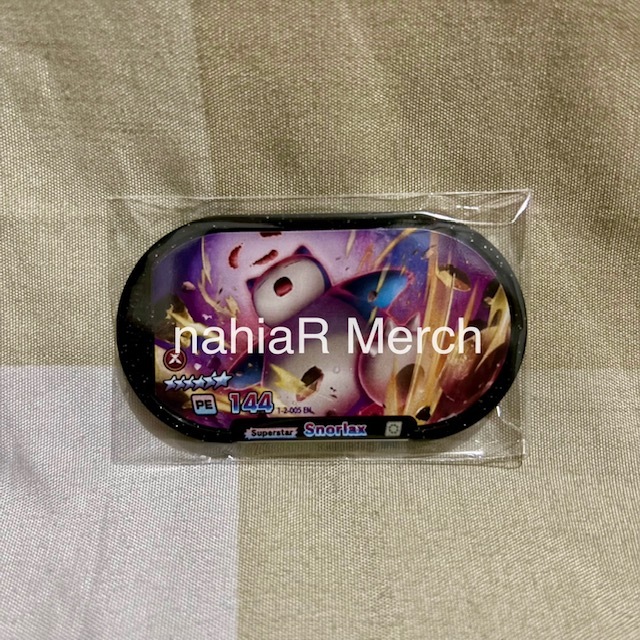 Pokemon Mezastar Meza Tag Snorlax Superstar 6 Star Dynamax 1-2-005 EN ...