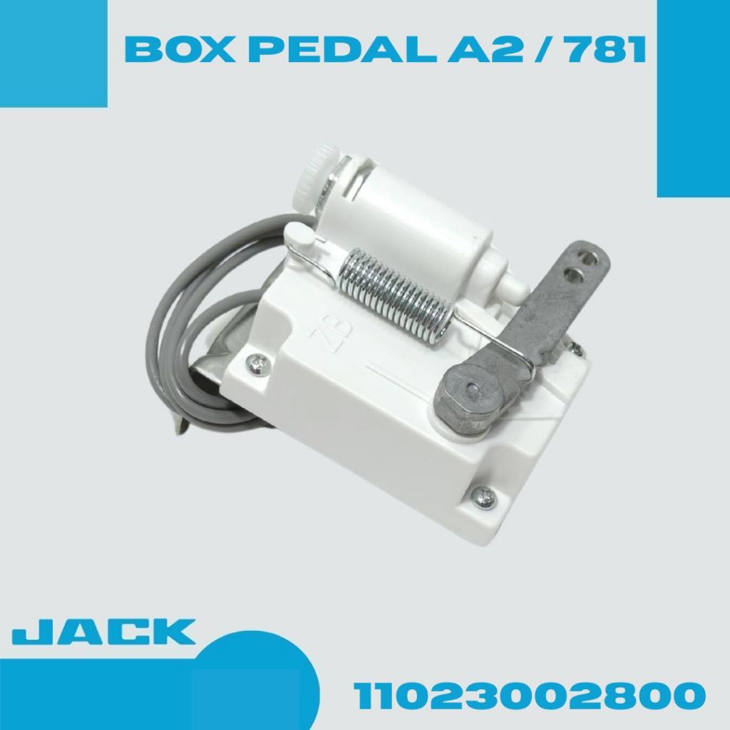 MESIN Treadle Dinamo / JACK A2 / 781 Sewing Machine Pedal Box (Button ...