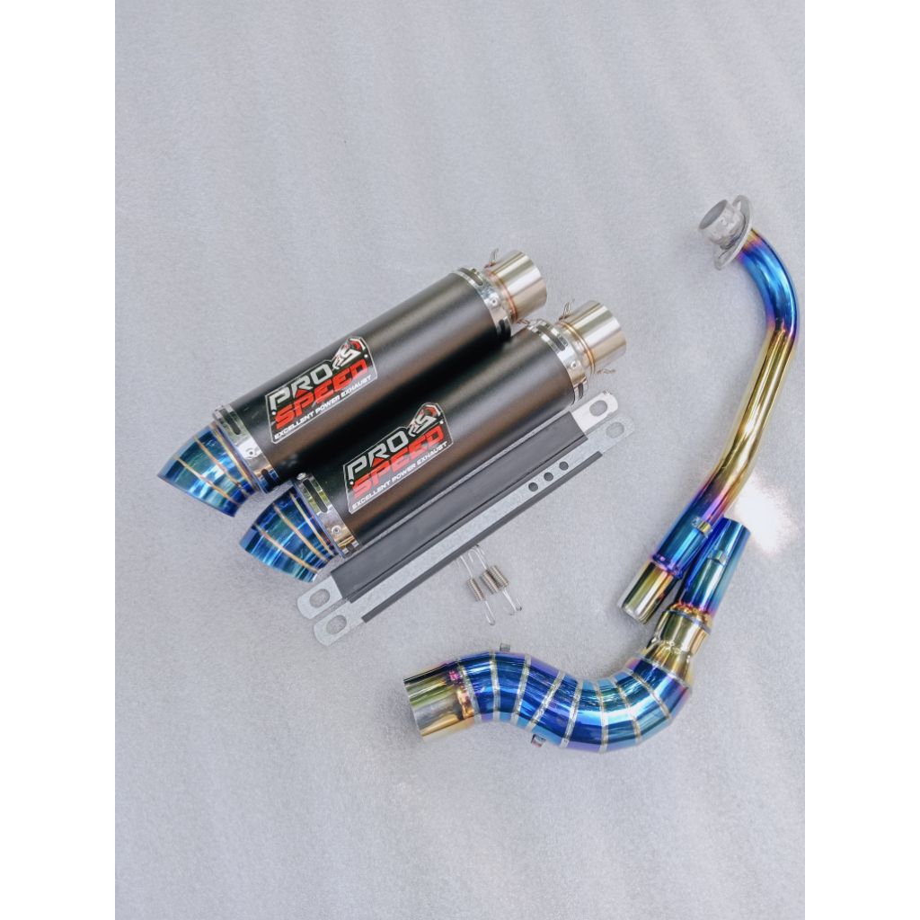 Pro speed Pipe 51mm canister conical open specs exhaust pipe for Wave ...