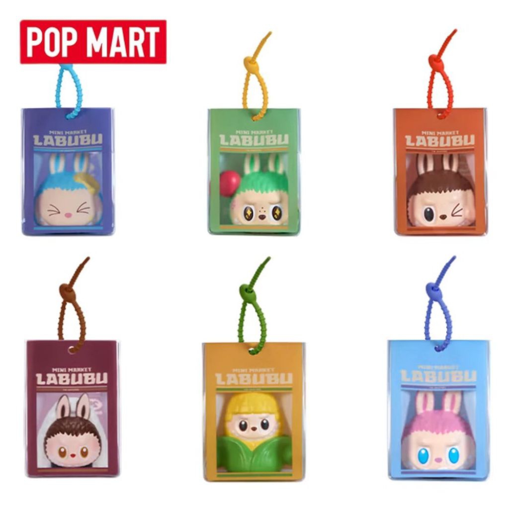 POP MART THE MONSTERS Wacky Mart Labubu Series - Squishy Charm Blind Box SELECTED Original ...