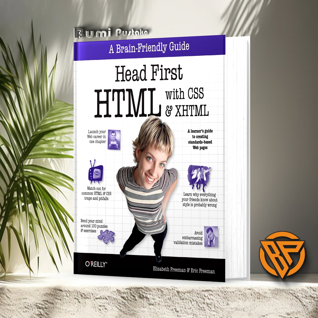 Head First HTML with CSS and XHTML (A Brain-Friendly Guide) | Shopee Malaysia
