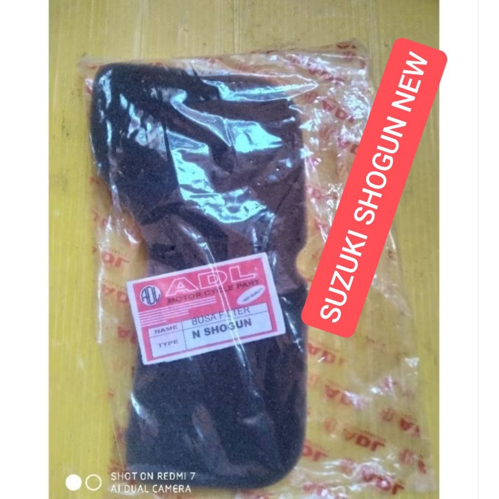Suzuki Shogun 110 New mamik carburetor air filter foam sponge | Shopee ...