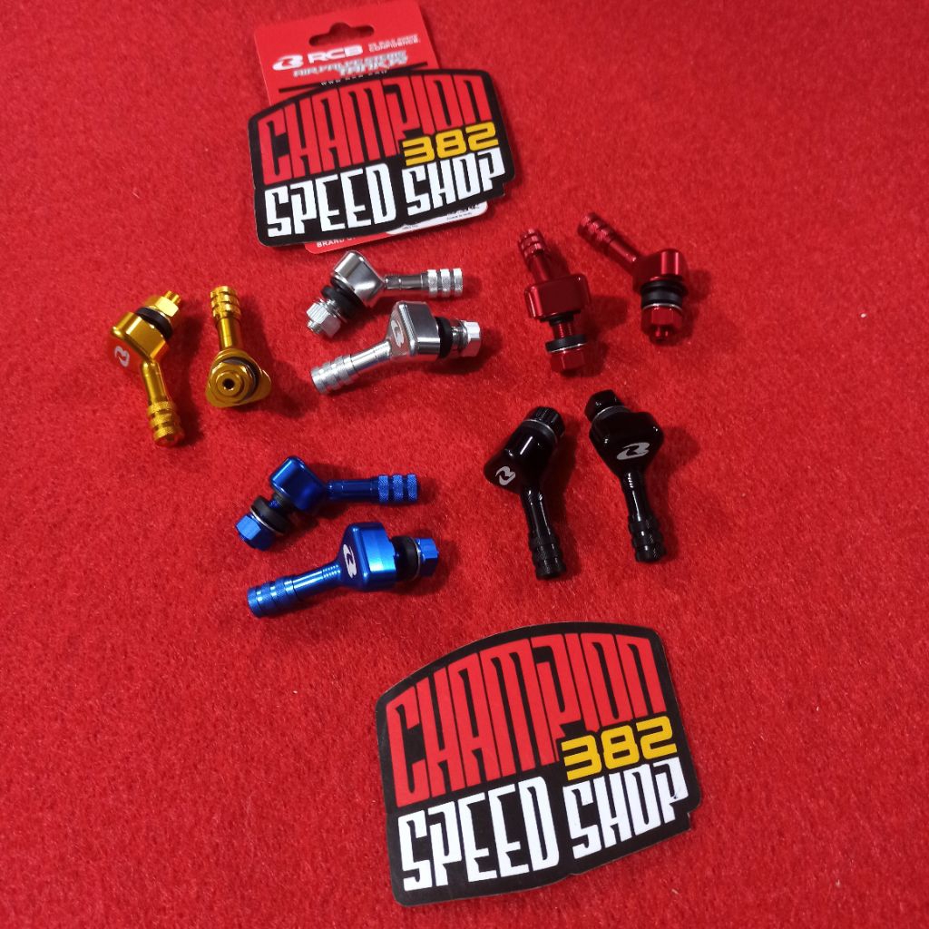 Air Valve Stems Tubeless Tire Valve Motorcycle RCB Racing Boy Tank V2 ...