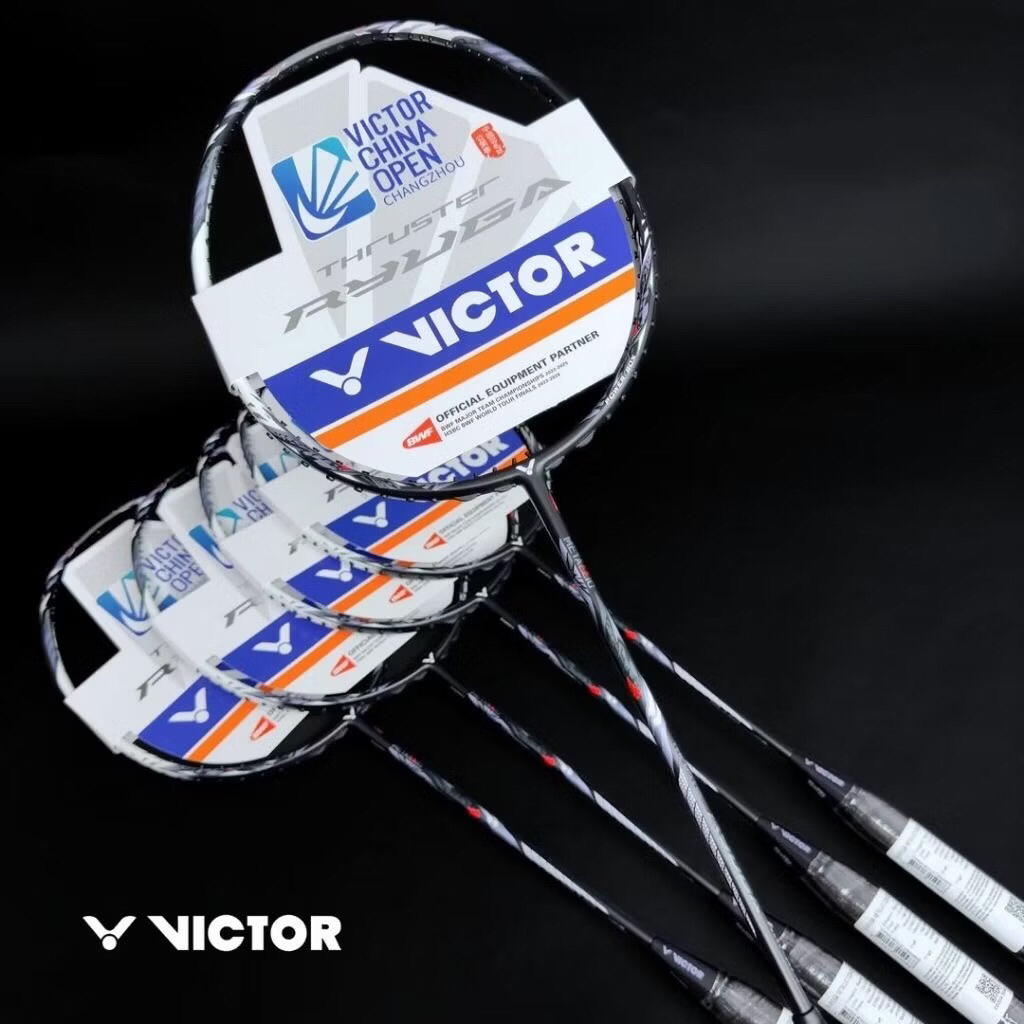 NEWEST BLACK RYUGA METALLIC BADMINTON RACKET READY TO USE WITH BONUS ...