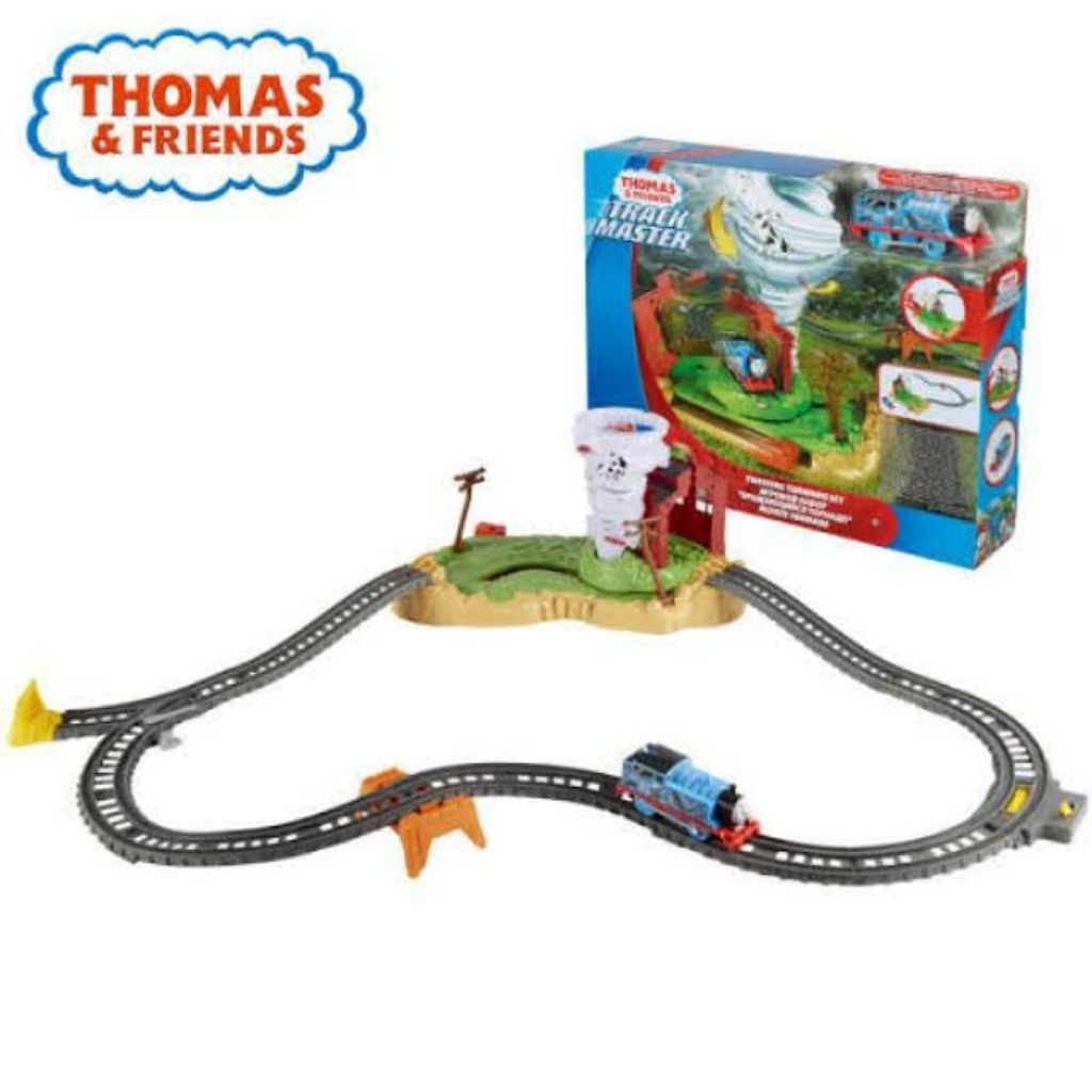 Thomas and Friends Trackmaster Twisting Tornado set | Shopee Malaysia