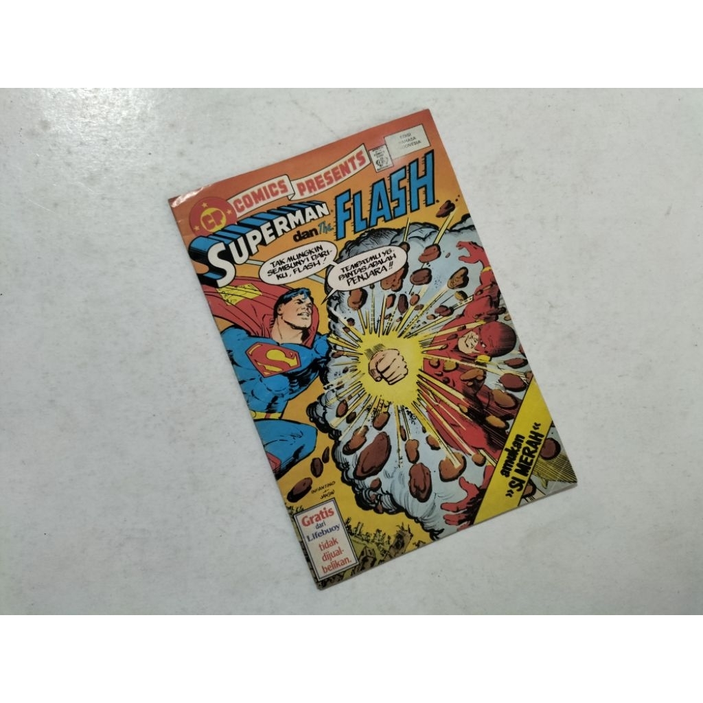 MERAH Superman and Flash Comic Amukan the Red (kkss) | Shopee Malaysia