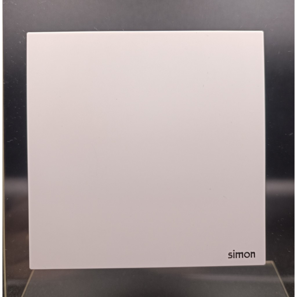 SIMON M7 AIR PLATINUM WHITE 1 GANG ENGKEL SWITCH 1 WAY SWITCH / SINGLE ...