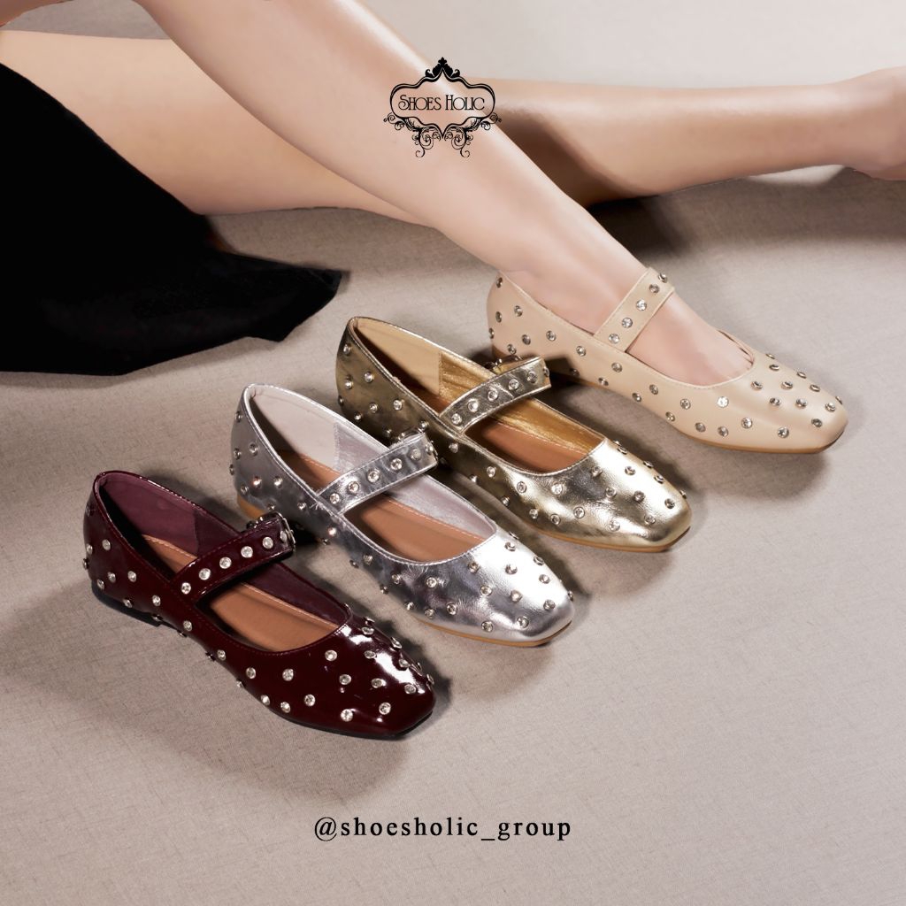 Marry Jane Women's Flatshoes Imported 12580 [3 colors] | Shopee Malaysia