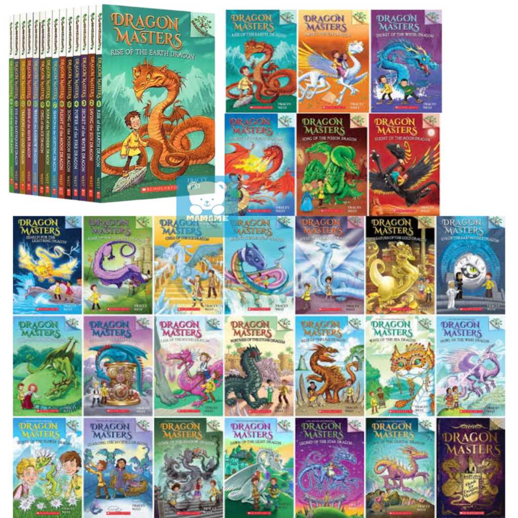 Scholastic Dragon Masters Reading Level Grade 2 Children's Story Book ...