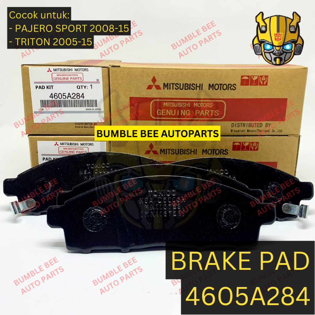 FRONT BRAKE PAD - TRITON - 4605A284A1 - BRAKE PAD | Shopee Malaysia