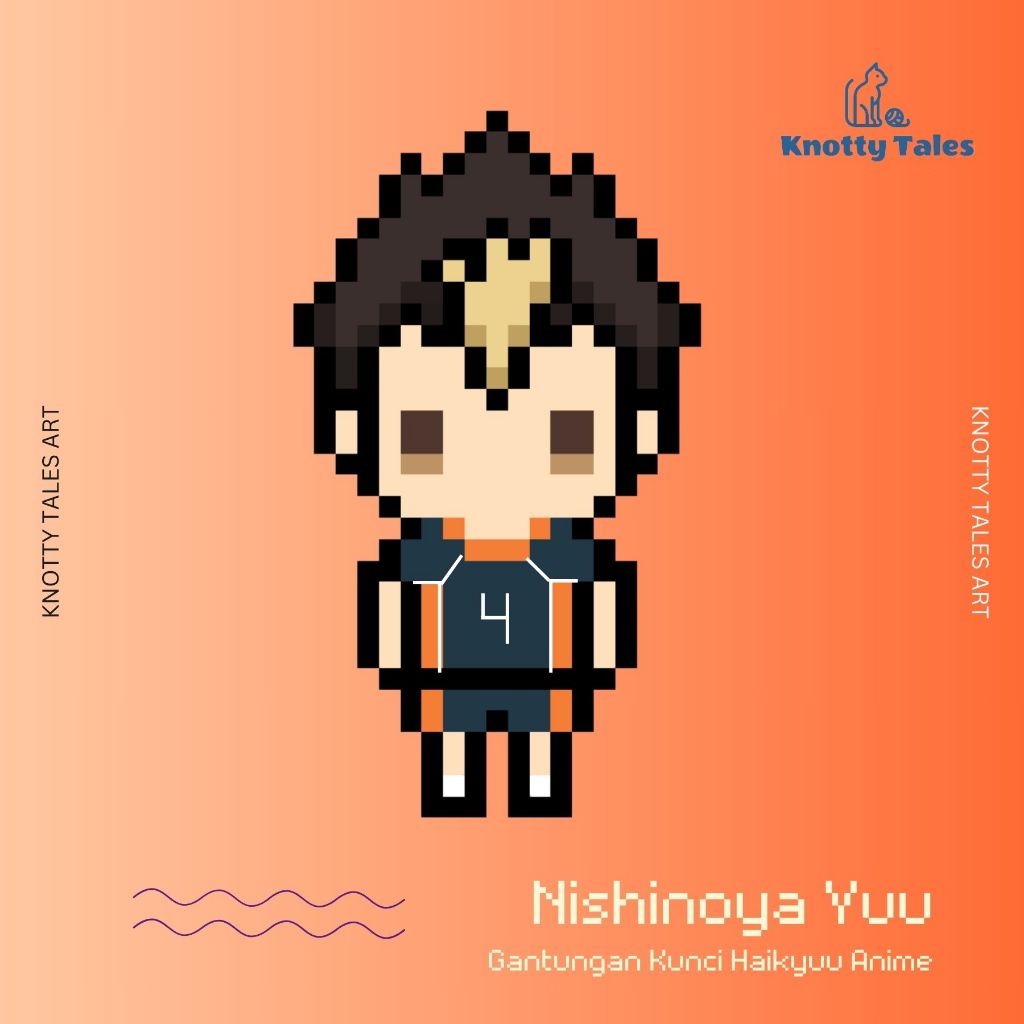 GANTUNGAN Kenma Kozume Keychain Haikyuu Keychain Merchandise Anime ...