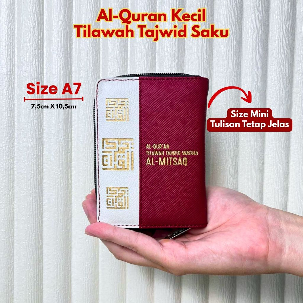 Al Mitsaq A7 Rest - Al Quran Small Mushaf Tilawah Tajwid 15 Lines ...