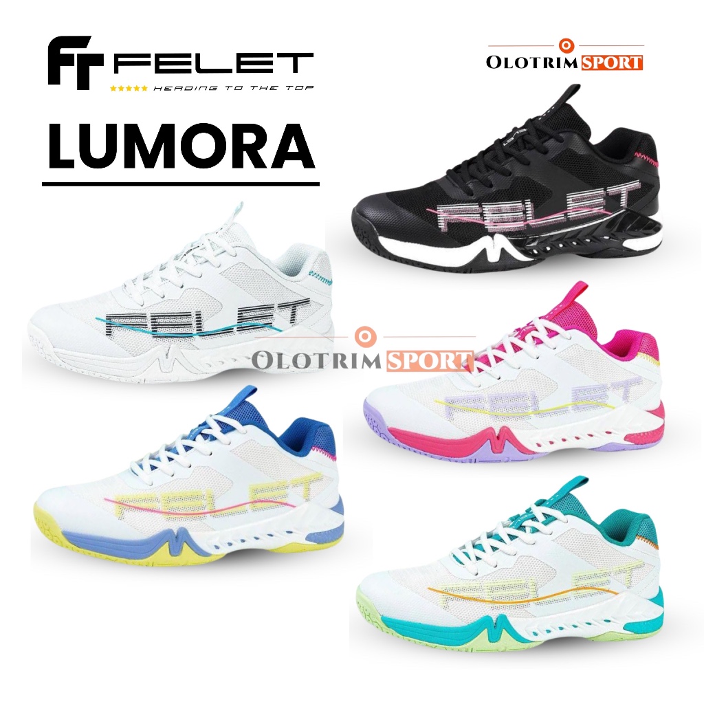 FELET LUMORA Badminton Shoes Felet Original | Shopee Malaysia