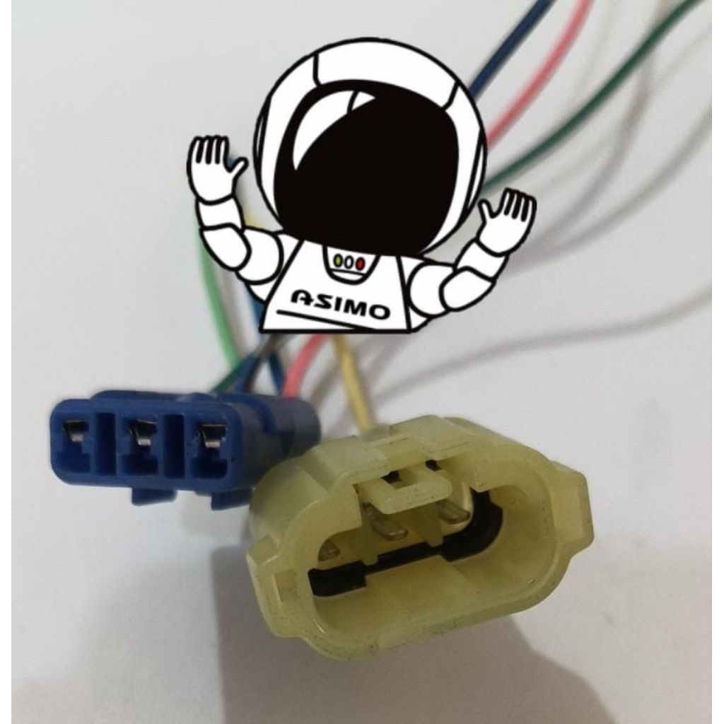 Original Universal 3 pin socket KAWASAKl Yamaha H0NDA SUZUKl Kymco KTM ...
