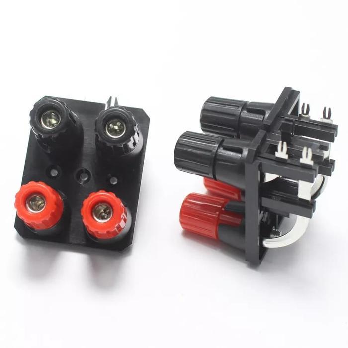 Speaker Terminal 4 Pin Terminal With Binding Post 4 Pin | Shopee Malaysia
