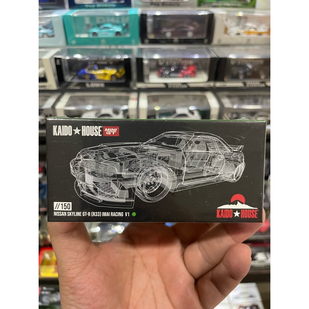 Kaido House Mini GT Nissan Skyline GT-R R33 IMAI Racing V1 KHMG150 ...