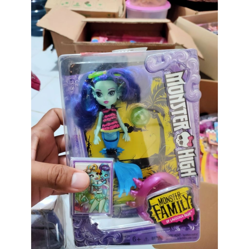 Monster High lagoona blue mermaid mini | Shopee Malaysia