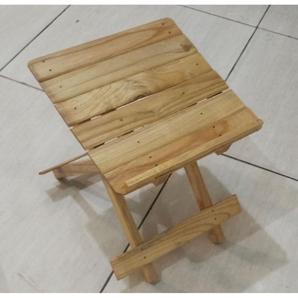 Rehal Wooden Tilted Folding Table / Practical Mini Size Tilted Study ...