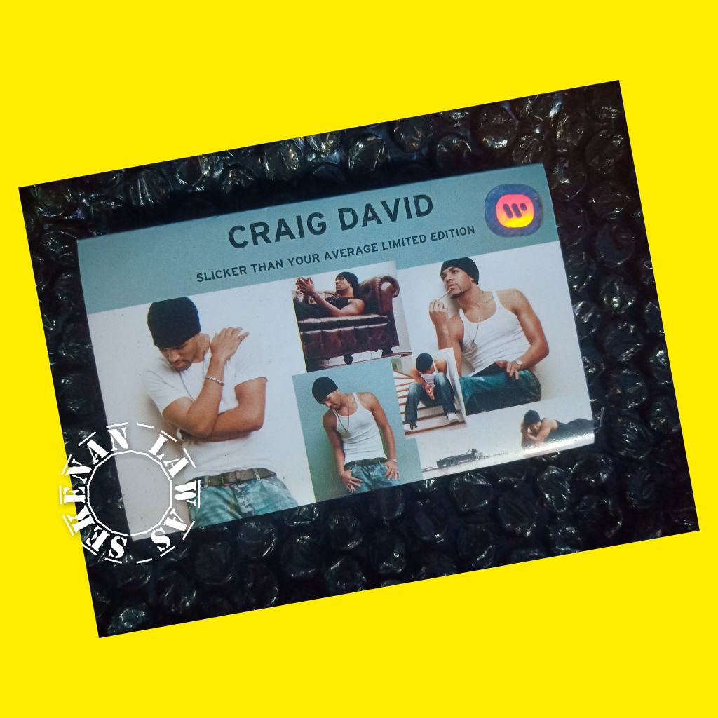 Craig David Cassette - Slicker Than You Average Limited Edition (Smooth) | Shopee Malaysia