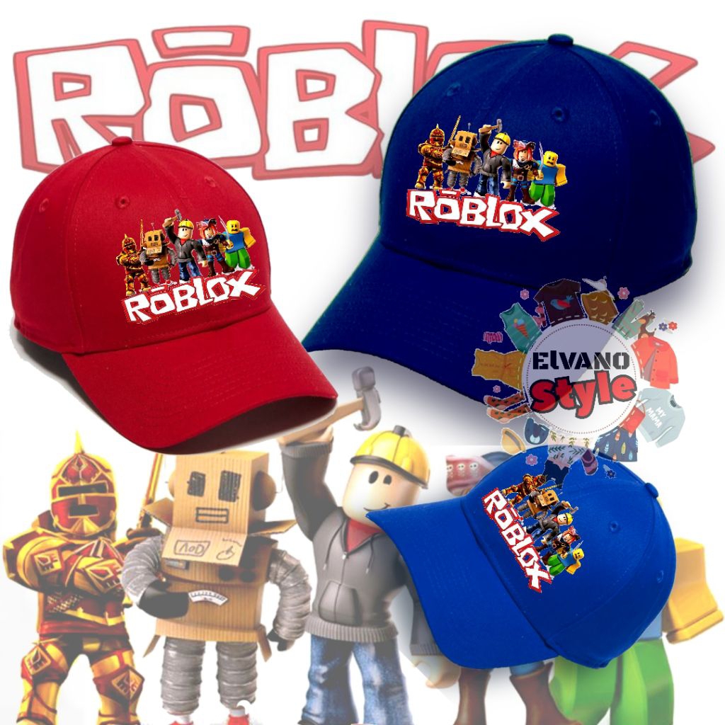 Roblox unisex children's hats, boys' hats | Shopee Malaysia