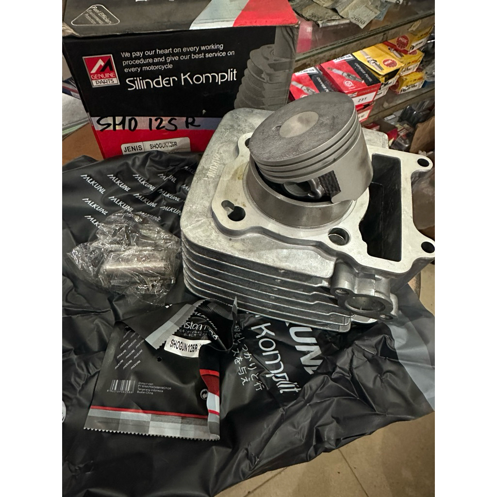 MESIN ENGINE BLOCK SET COMPLETE SHOGUN 125 RR ROBOT SHOGUN 125 FL ...