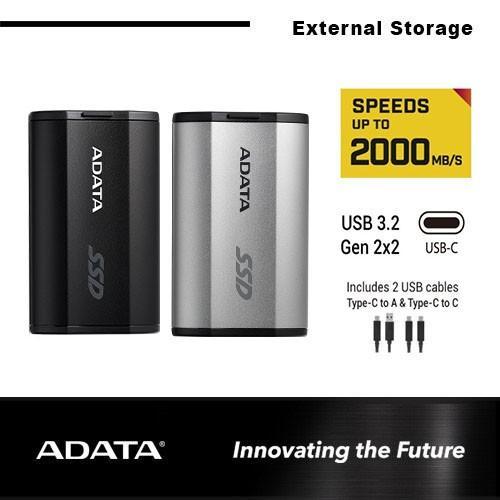 ADATA SD810 500GB 1TB 2TB 4TB External SSD USB 3.2 Gen 2 Type C | Shopee Malaysia