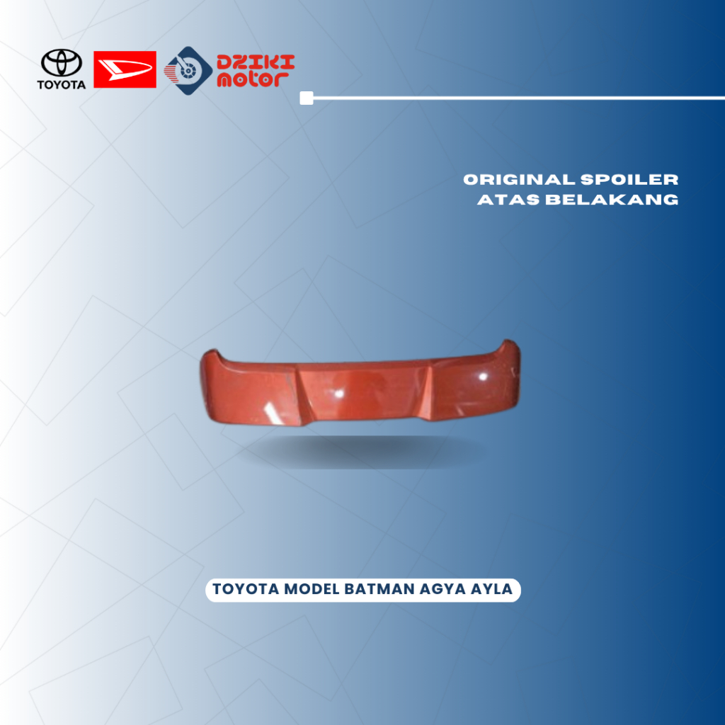 Original Toyota Batman Agya Ayla Sigra Top and Rear Spoiler Light Set ...