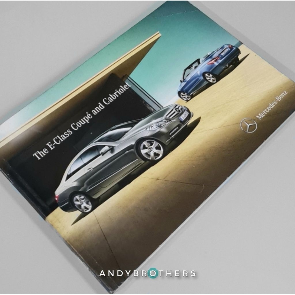 Mercedes Benz Mercy E Class W212 Coupe Catalog Flyer Brochure Book ...